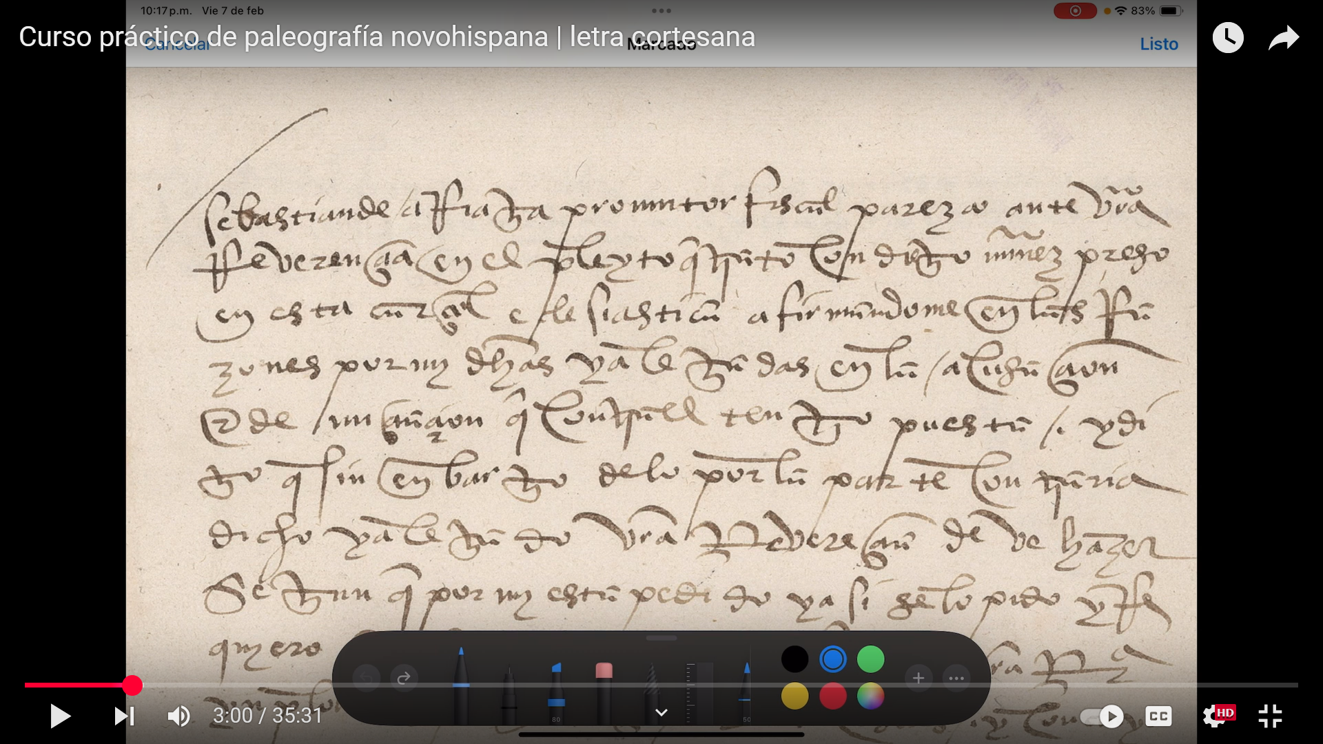 Letra cortesana en documentos novohispanos – Paleografía Novohispana